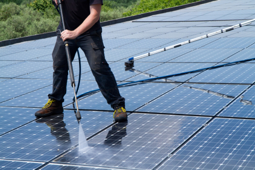 Solar Panel Cleaning - H&A Pressure Washing
